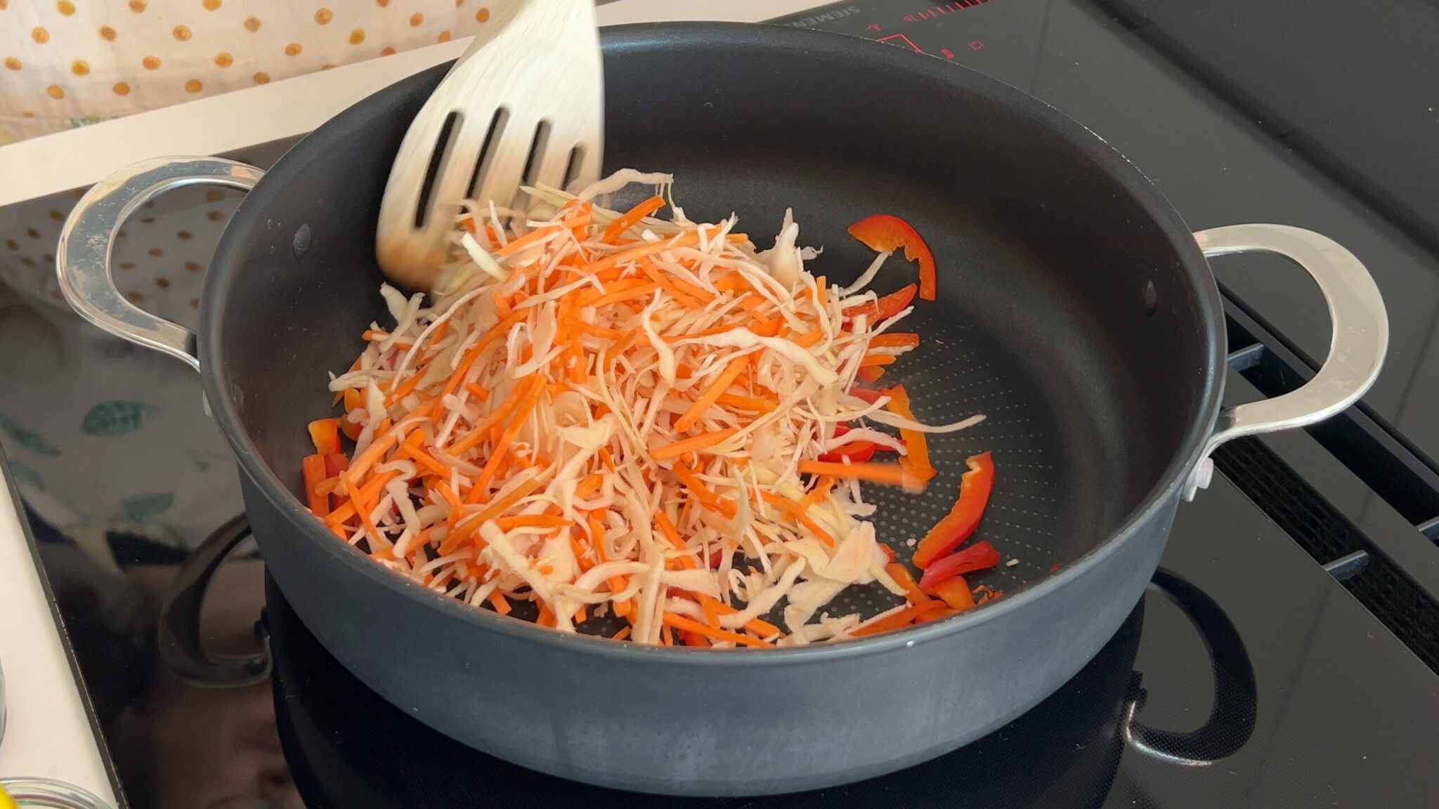 Baked Rice Paper Spring Rolls