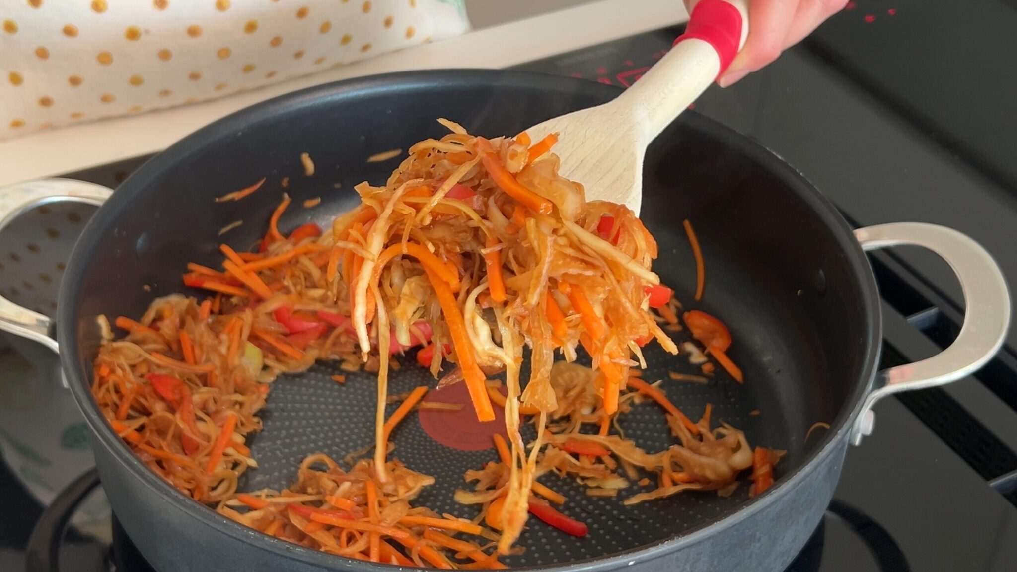 Baked Rice Paper Spring Rolls